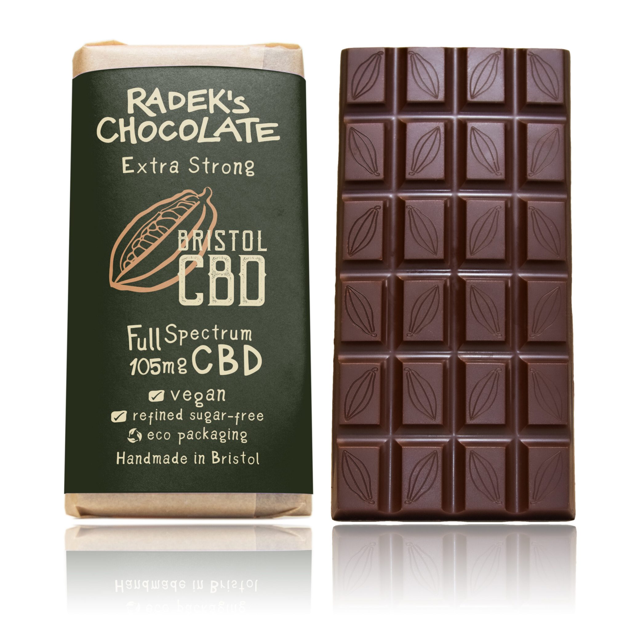Extra Strong CBD Chocolate | Bristol CBD | CBD Chocolate