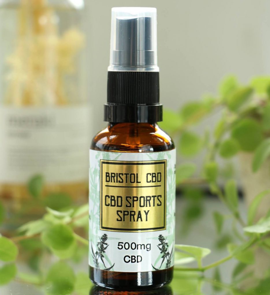 CBD Sports Spray | Bristol CBD | CBD Skincare | CBD Oil